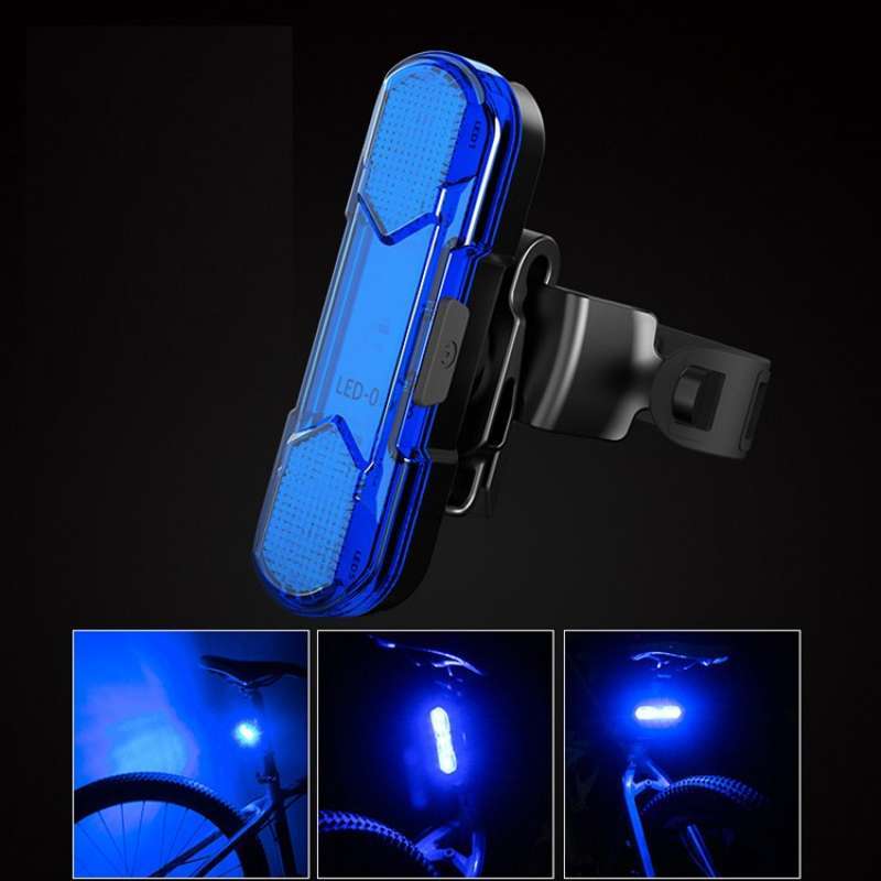 Promo Lampu Sepeda Warning Tail Light Fast Charging / Waterproof - Biru ...
