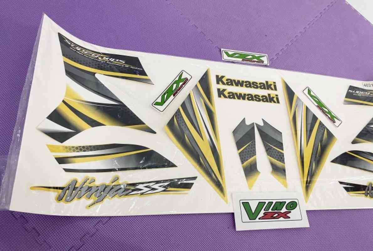 Promo Stiker Striping Stripping Decal Ninja Ss 2013 Original Kawasaki ...
