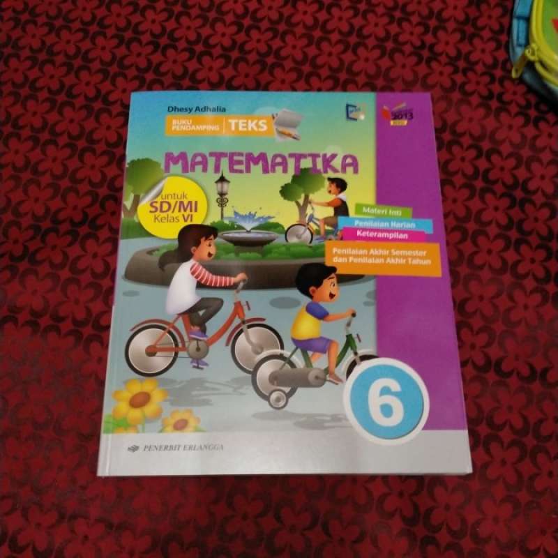 Promo Buku Pendamping Tematik Terpadu Matematika Untuk Sd Kelas 6