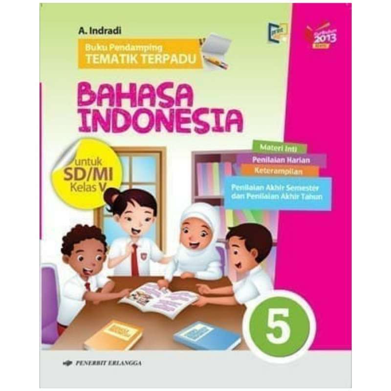 Promo Buku Pendamping Tematik Terpadu Bahasa Indonesia Untuk Sd Mi