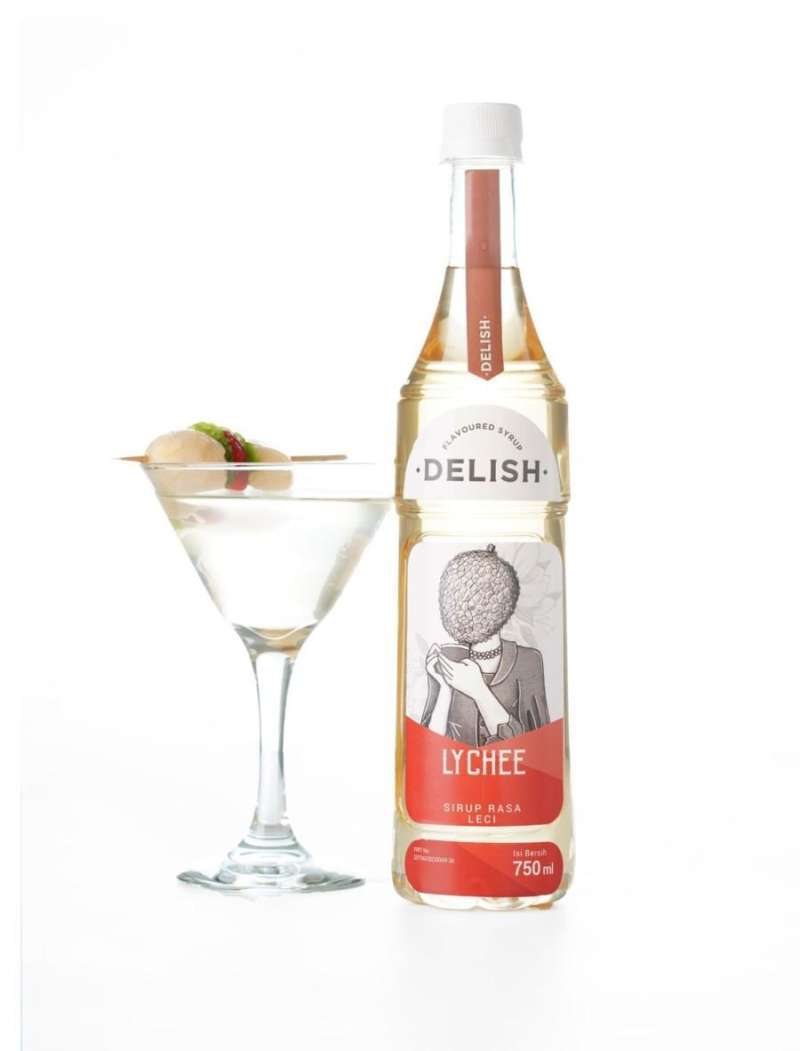 Jual Lychee Syrup Delish 750ml Sirup Premium Di Seller Ottelone Powder ...
