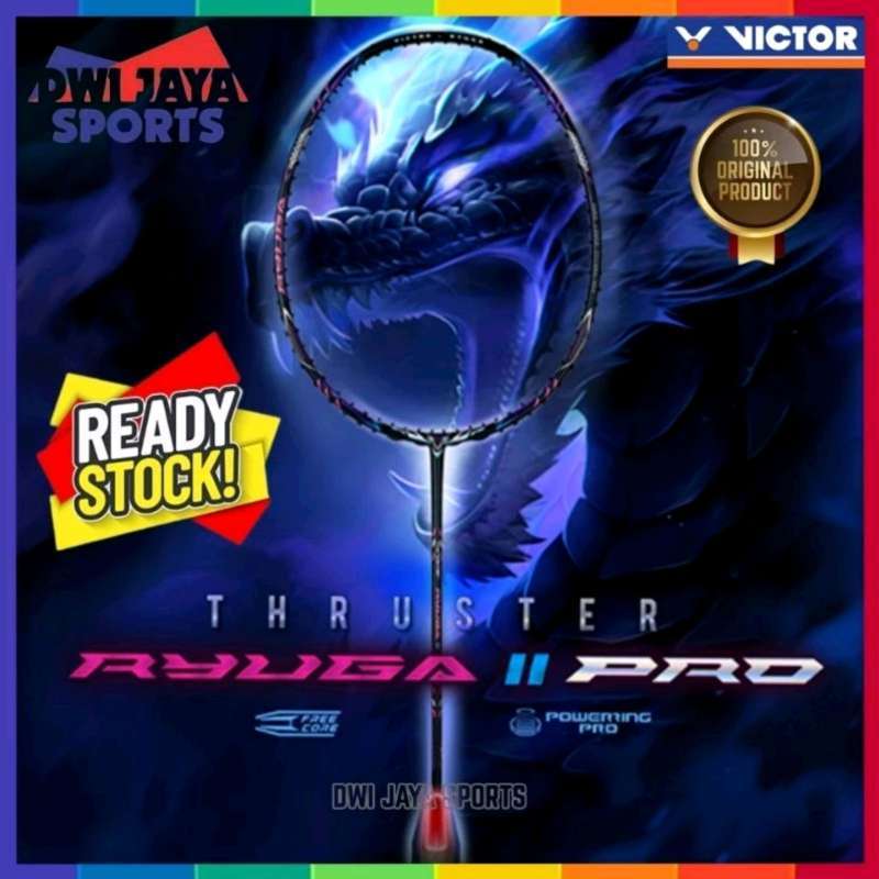 Jual Victor Thruster Ryuga Ii Pro | Tk-ryuga Ii Pro B Badminton Racket - 3u Di Seller Dwi Jaya ...