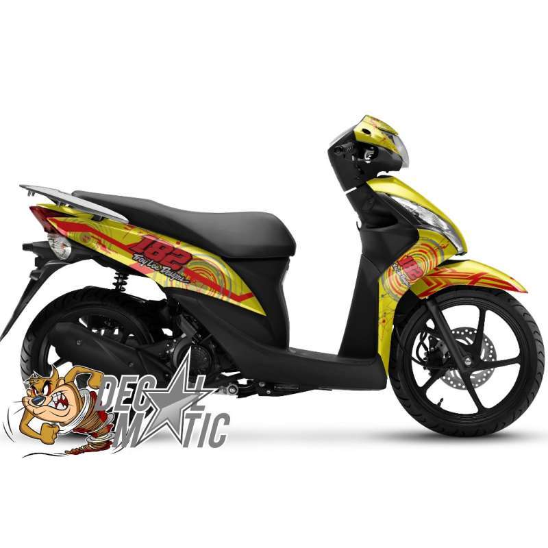 Jual Decal Spacy Full Body Stiker Full Body Honda Spacy 2011 2012 2013 ...