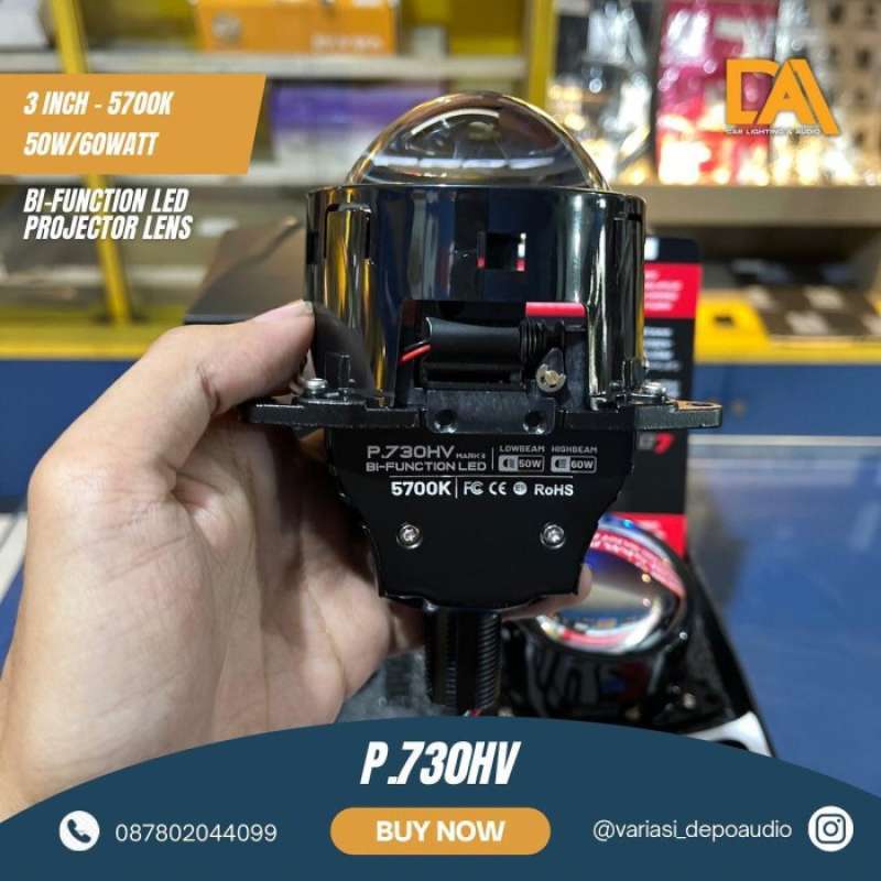 Promo Pro7 P730 Hv Biled Projector 50w/60w 5700k Headlamp Pro 7 Diskon 2% Di Seller Toplets Shop ...