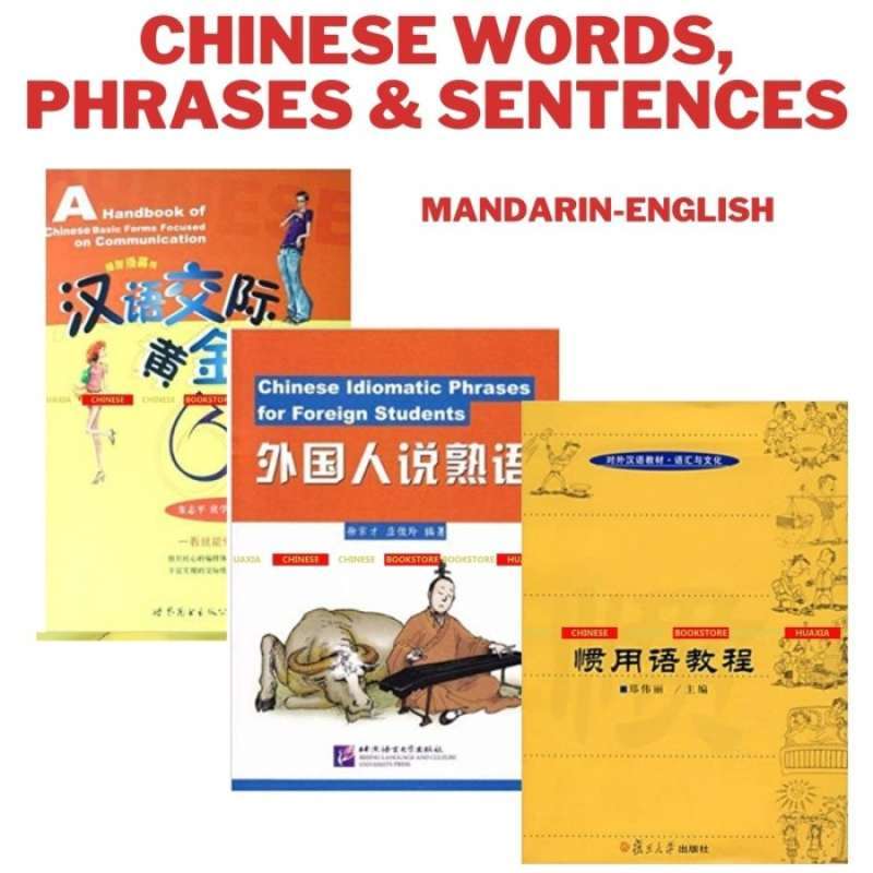 Promo Chinese Words, Phrases & Sentences - Collocation And Diskon 28% ...