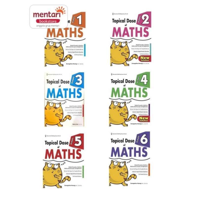 Promo Topical Dose Of Math Primary | Buku Latihan Matematika Sd - Buku ...