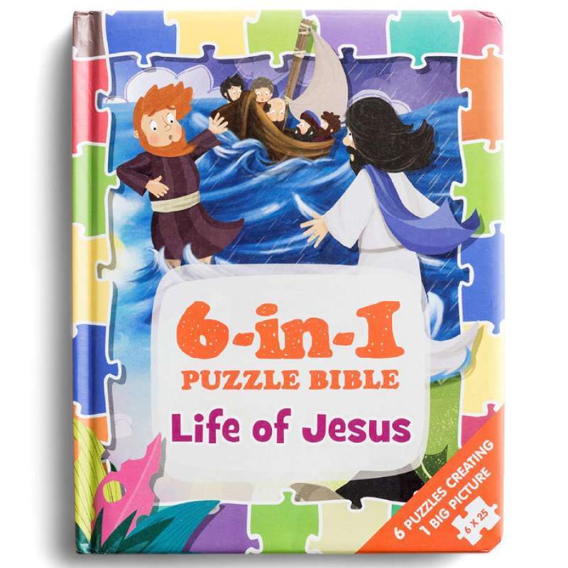 Promo 6-in-1 Puzzle Bible: Life Of Jesus Diskon 26% Di Seller Huka Shop ...
