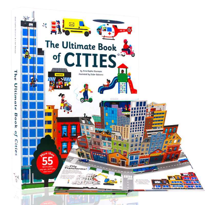Promo The Ultimate Book Of Cities - Buku Edukasi Anak Import Diskon 29% ...