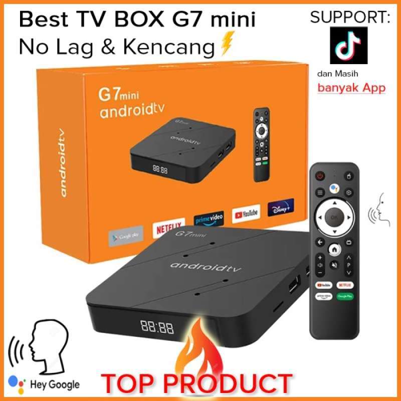 Jual Tv Box 4k Android G7 Mini Pro Voice Smart Tipi Suara Monitor Tiktok Hp - G7mini 16gb Di ...