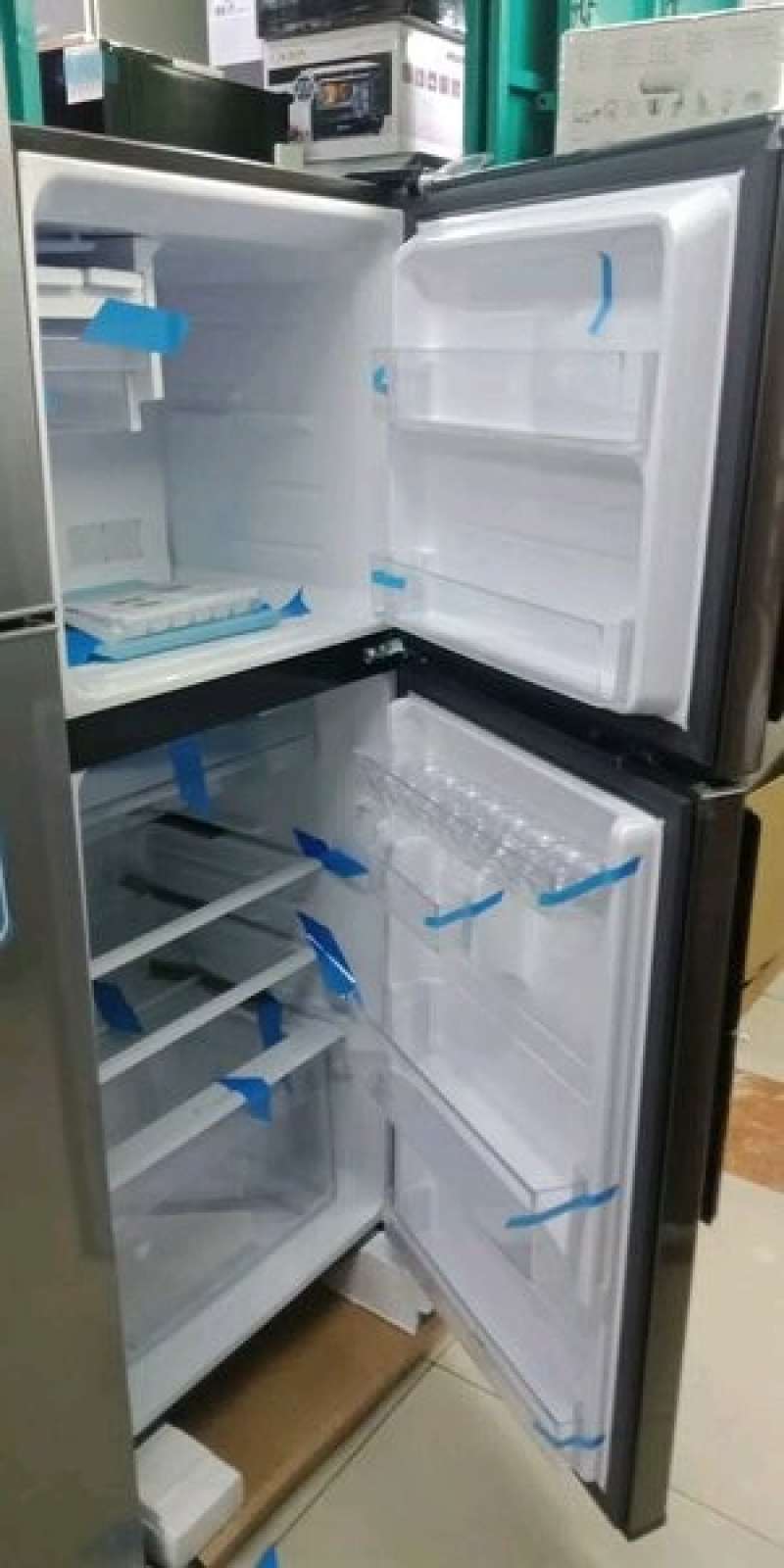 Promo Kulkas 2 Pintu Sharp Sj 246 Xg Glass Door Shine No Frost Diskon 23% Di Seller Bogatyy ...