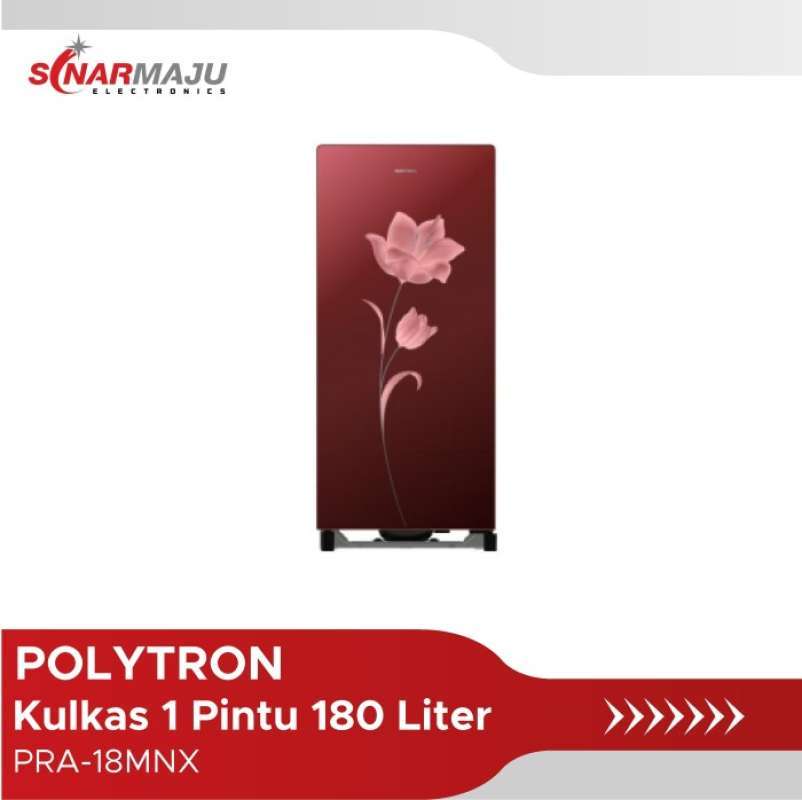 Promo Polytron Kulkas 1 Pintu 180 Liter Pra-18mnx / Pra18mnx / Pra ...
