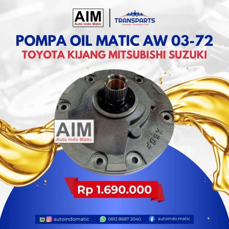 Jual Pompa Oil Matic Aw 03-72 Le Toyota Kijang Mitsubishi Suzuki Di ...
