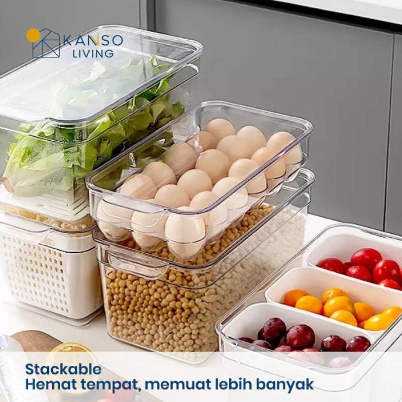 Promo Kanso Living 5 In 1 Kontainer Penyimpanan Makanan Storage Box ...