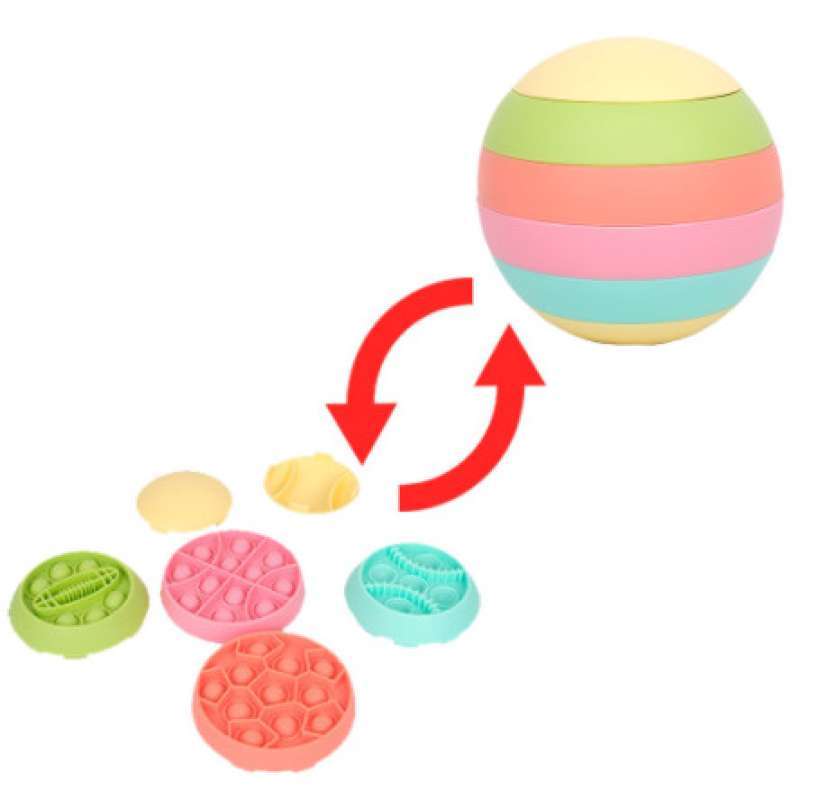 Promo Jumbo / Big Size Pop It Push Pop Fidget Bubble Tik Tok Toy - 30 ...