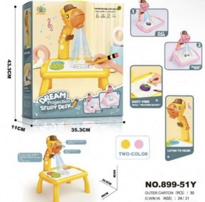 Promo Mainan Anak Meja Proyektor Menggambar Gambar Projection Study ...