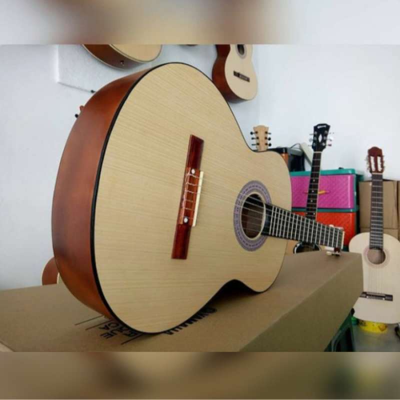 Promo Gitar Guitar Akustik Type C370 Clasik Classik Klasik Senar Nylon ...