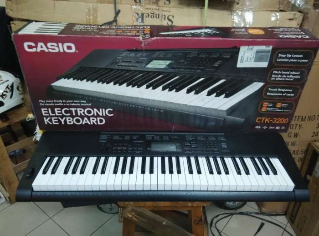 Promo Keyboard Piano Casio Ctk-3200 Keybord Casio Ctk3200 Ctk 3200 ...
