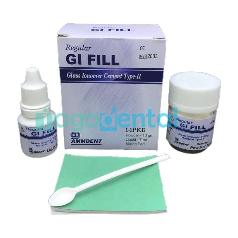 Promo Dental Gic Glass Ionomer Retorative Serupa Fuji 9 / Gi Fill ...