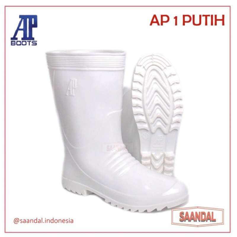 Promo Sepatu Boots Putih Pendek Ap 1 Apd Safety Sepatu Proyek - 27 ...