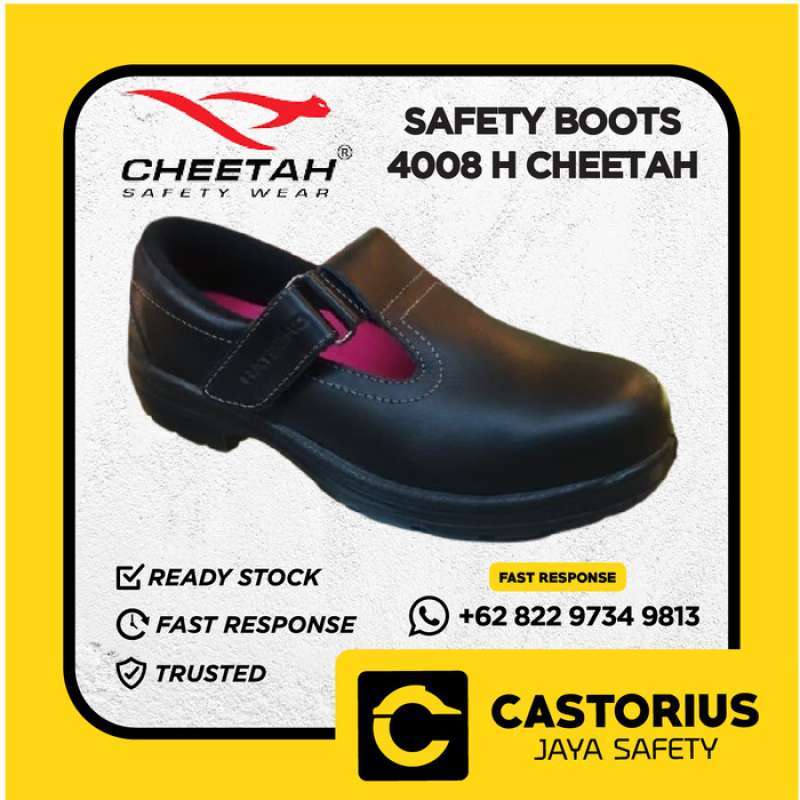 Promo Sepatu Boots Sepatu Safety Shoes Cheetah 4008h Women Wanita ...