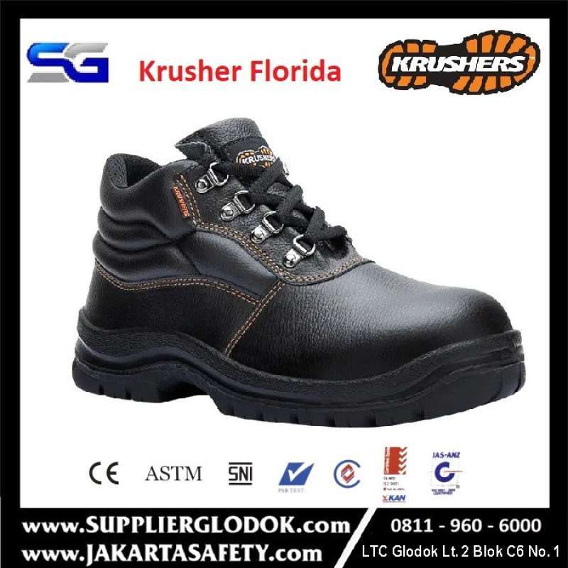 Promo Krusher Safety Shoes Flda - 44 Hitam Diskon 50% Di Seller ...