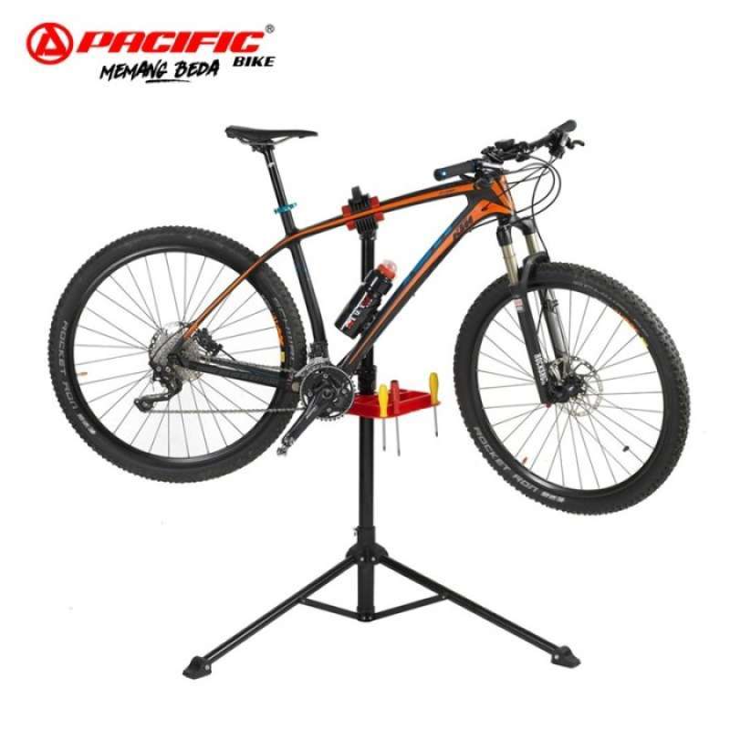 Promo Stand Sepeda Servis Aloy Sp-j502 / Bike Repair Stand Pacific ...