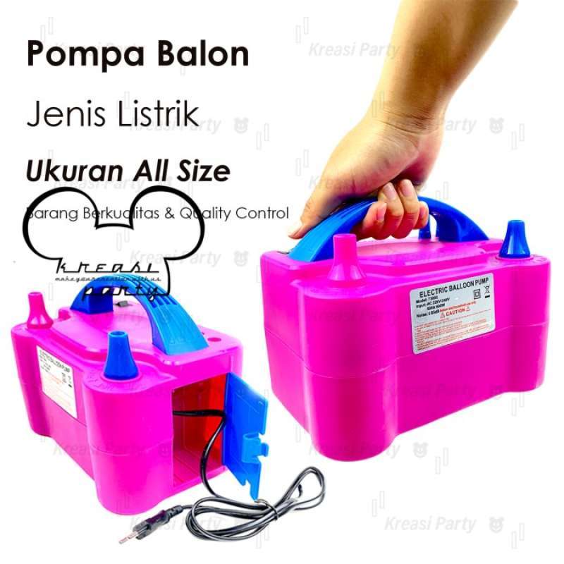 Promo Pompa Balon Elektrik / Electric Pump / Pompa Balon Diskon 23% Di ...