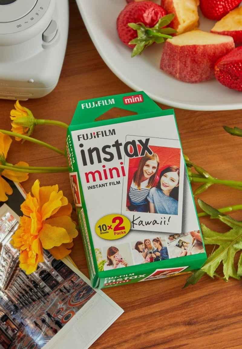 Jual Fujifilm Instax Mini Film Refill 2x10 Sheets/double Pack White Di ...