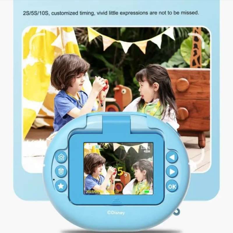 Jual Disney Cartoon Mickey Minnie Lotso Children Digital Camera Flip ...