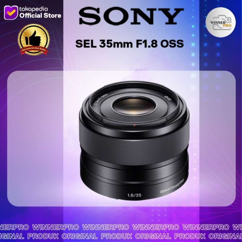 Jual Lensa Sony Sel 35mm F1.8 Oss / Sony Lensa E Mount 35mm F1.8 Oss Di Seller Noelle ...