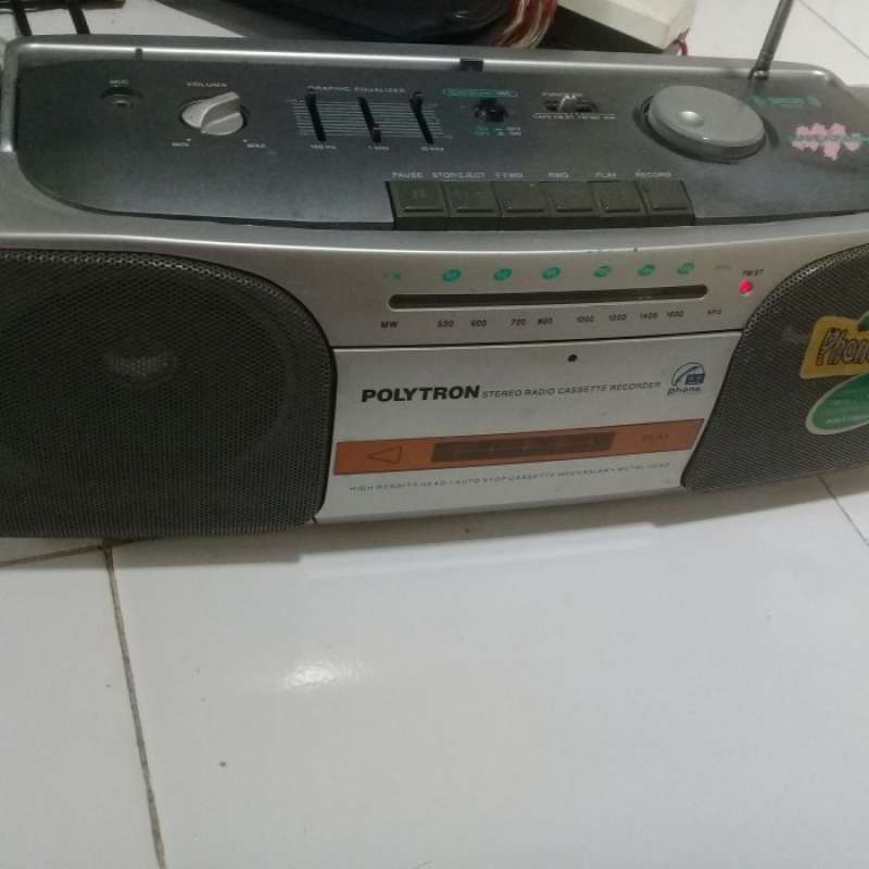 Jual Mini Compo Polytron Surround On Equalizer Normal Tape/radio Normal ...