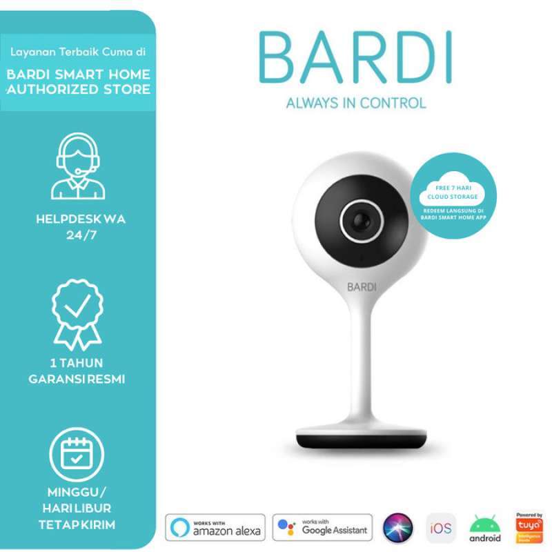 Jual Bardi Smart Ip Camera 1080hd Cctv Wifi Iot Homeautomation Di ...