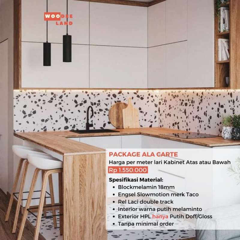 Jual Kitchen Set Minimalis Harga Terbaik | Kitchen Set | Custom ...