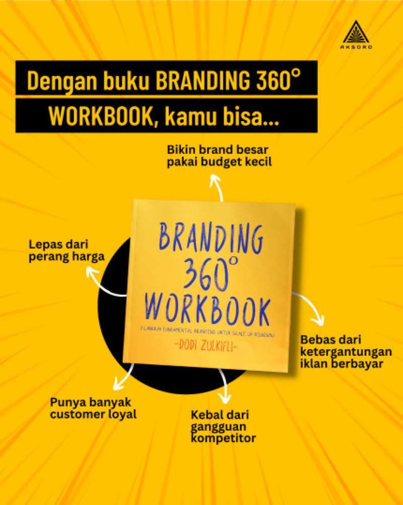 Jual Buku Branding 360â° Workbook Strategi Branding Untuk Scale Up ...