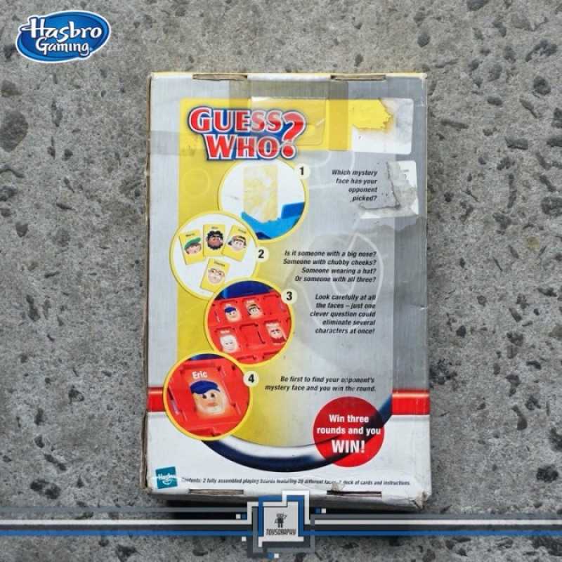 Jual Guess Who Board Game Grab N Go Games To Go Portable Travel Hasbro ...