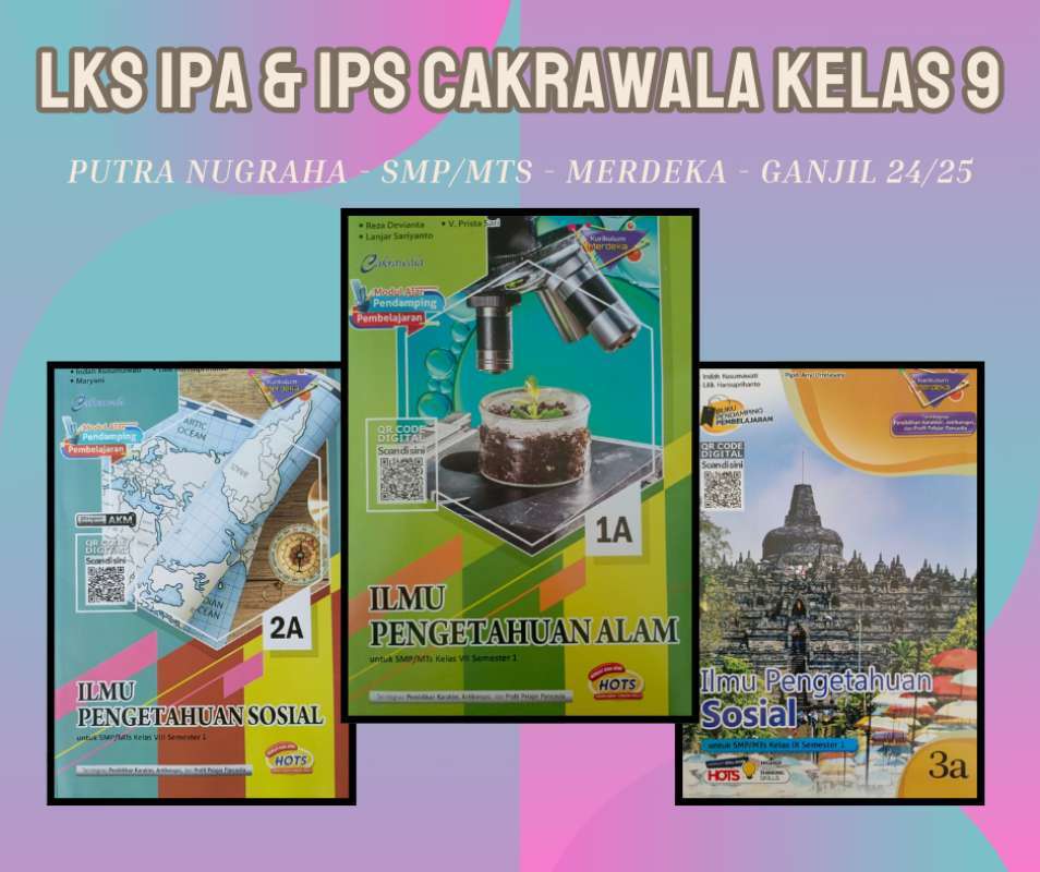 Jual Buku Lks Ipa Ips Putra Nugraha Cakrawala Zamrud Talentha Smp/mts ...