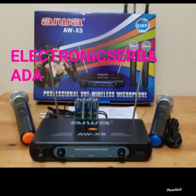 Promo Aiwa Aw-x5 Wireless Aiwa Mic Diskon 23% Di Seller Melodiya Store - Cengkareng Barat, Kota ...