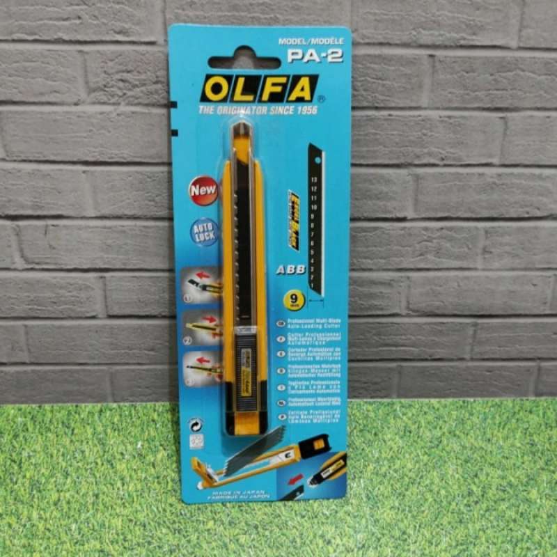 Promo Pisau Cutter Pa-2 Olfa 9mm Snap-off Blade Cutter Diskon 23% Di Seller Sentramoco Store ...