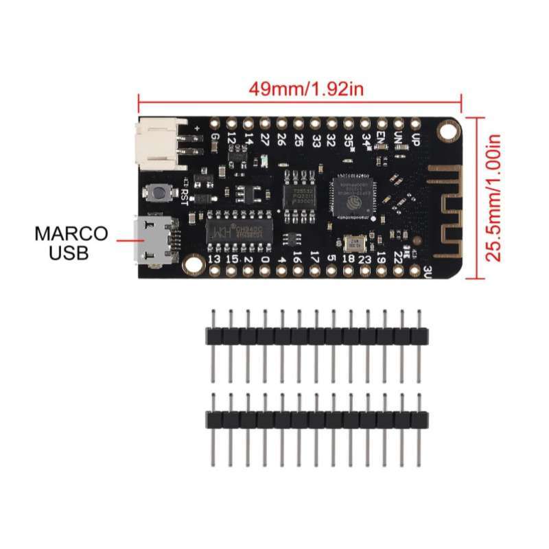 Jual Micropython Esp32 Development Board V1.0.0 Rev1 Wifi Bluetooth 4mb Flash Di Seller Tokoasia ...