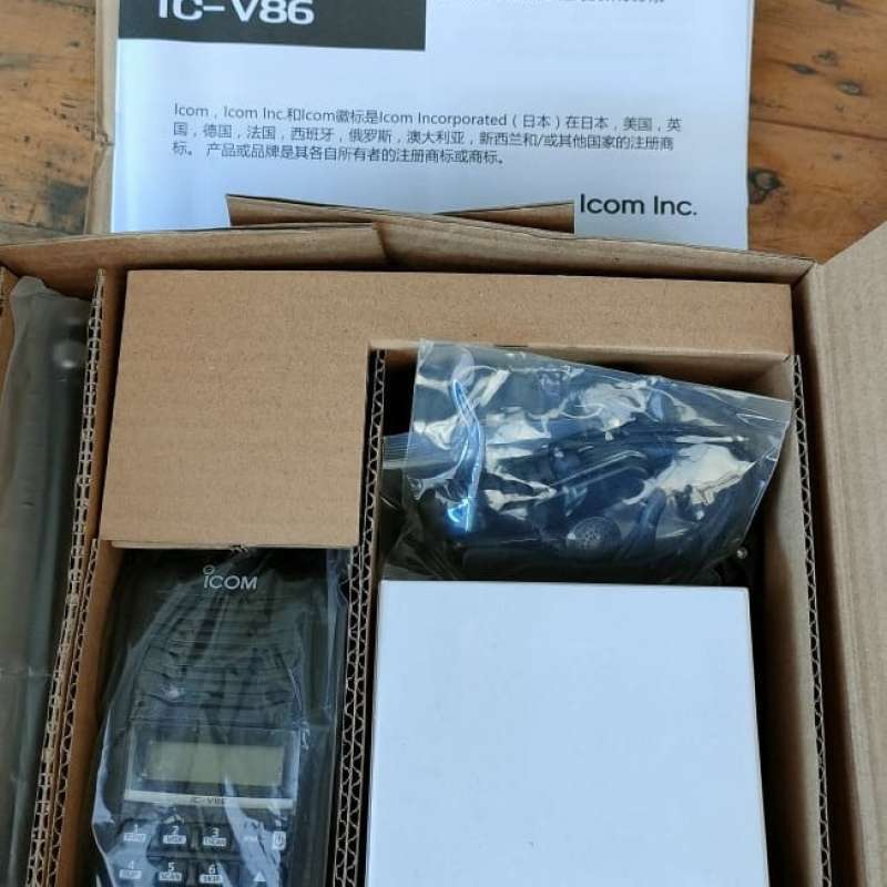 Promo Ht Icom V86 Ic V-86 Garansi 1 Tahun Made In Japan Diskon 23% Di ...