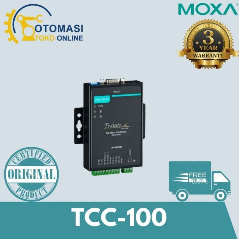 Promo Moxa Industrial Rs-232-rs-422/485 Converters With Optional 2kv Tcc-100 Diskon 23% Di ...