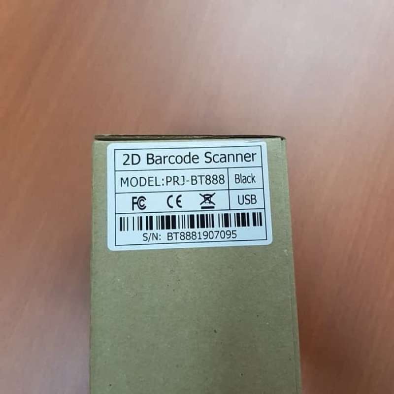 Promo Barcode Scanner Wireless Panda Prj-bt888 2d(bluetooth+2.4g ...
