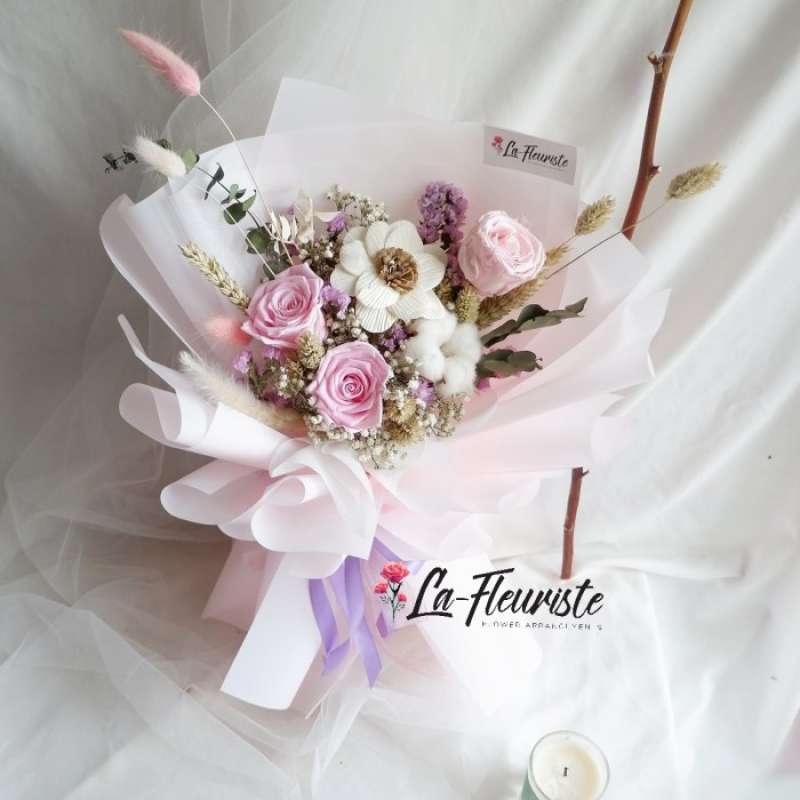 Promo Bucket Bunga | Buket Bunga Preserved | Preserved Flower | Abadi ...