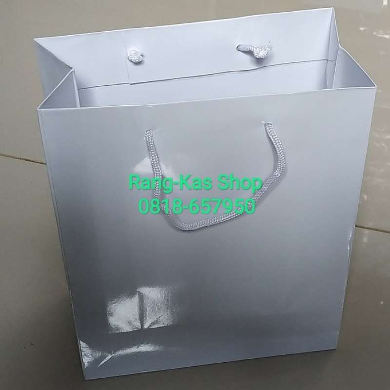 Promo Paper Bag Putih Buku Karton Tebal Diskon 23% Di Seller Walima ...