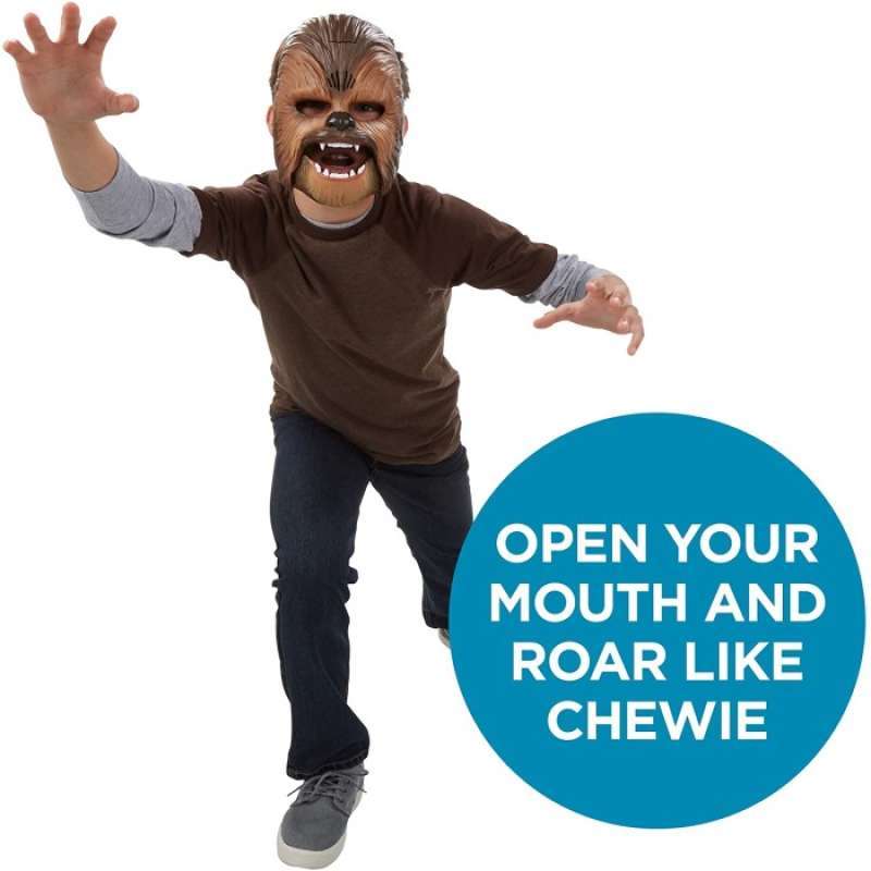 Promo Topeng Chewbacca Star Wars Movie Roaring Sounds Effects Mask ...