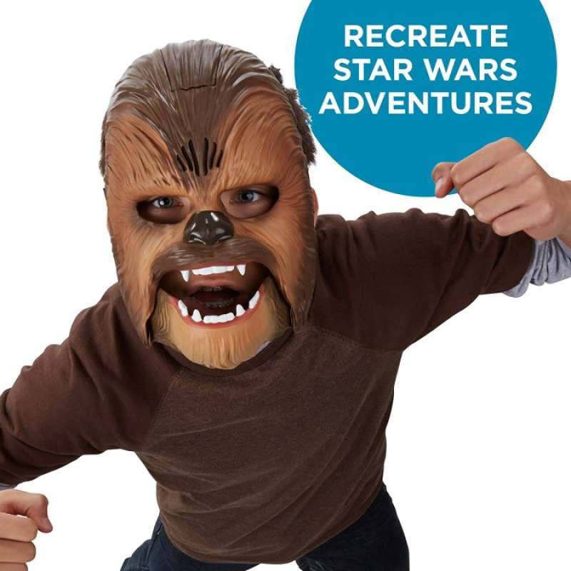 Promo Topeng Chewbacca Star Wars Movie Roaring Sounds Effects Mask ...