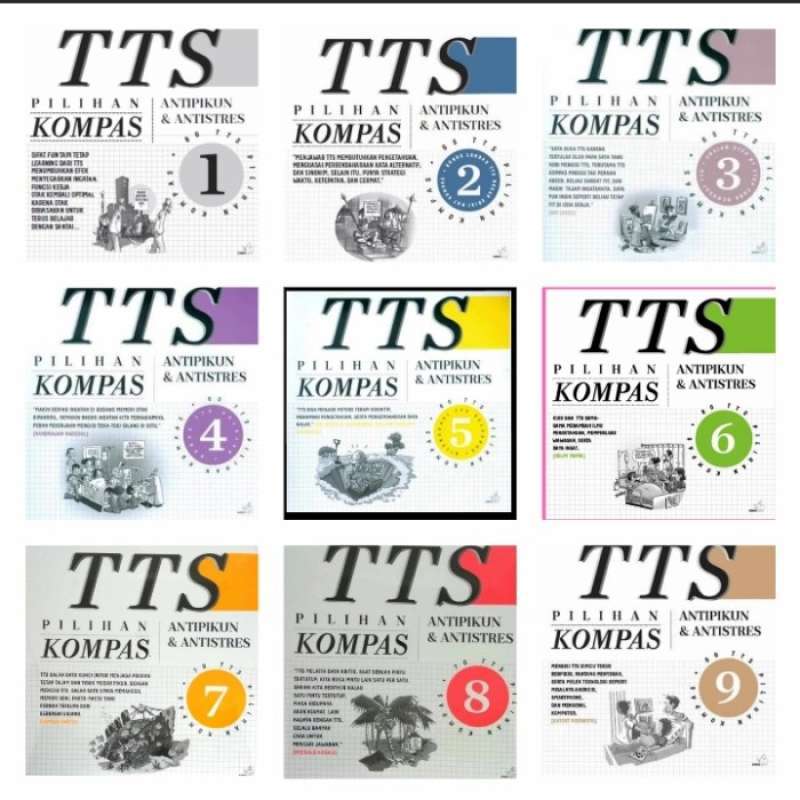 Jual Buku Tts Pilihan Kompas Jilid 1 2 3 4 5 6 7 8 9 - Tts 8 Di Seller ...