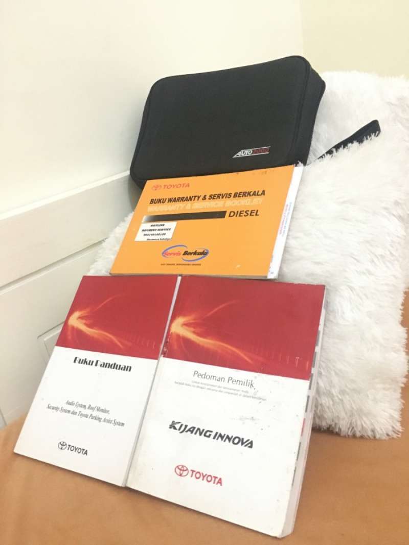Jual Manual Book Toyota Grand Innova Inova 2011-2015 Buku Pedoman ...