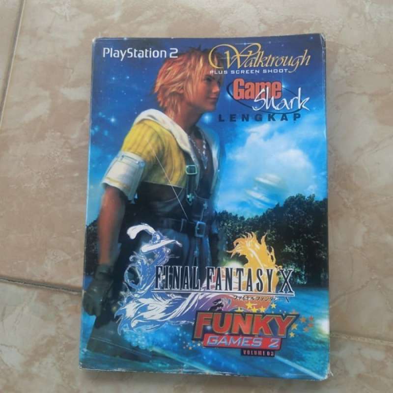 Jual Buku Panduan Game Final Fantasy X 10 Walkthrough Guide Funky Ps 2 Di Seller Noelle ...