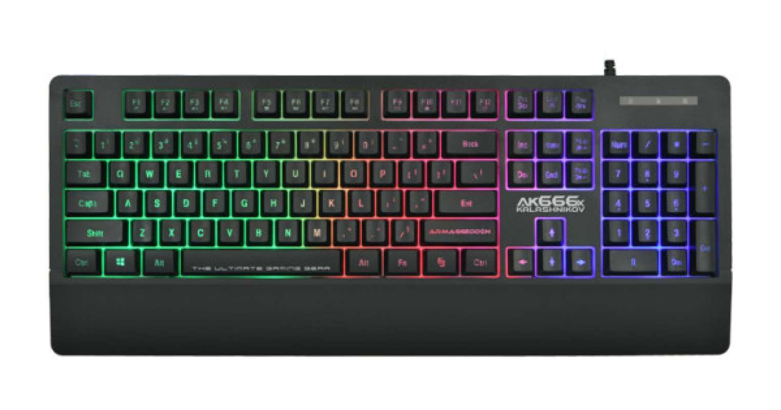 Promo Produk Ori Armaggeddon Ak X Backlit Membrane Gaming Keyboard Diskon Di Seller